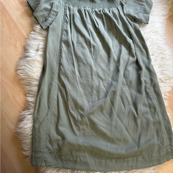 Vineyard Vines | Dresses | Vineyard Vines Green Smocked Mini Dress M ...